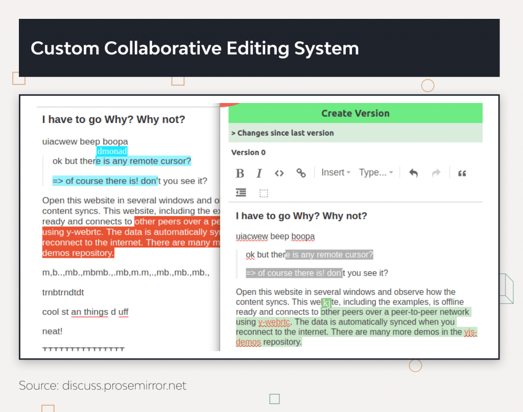 System Design & Development of Collaborative Editing Tool